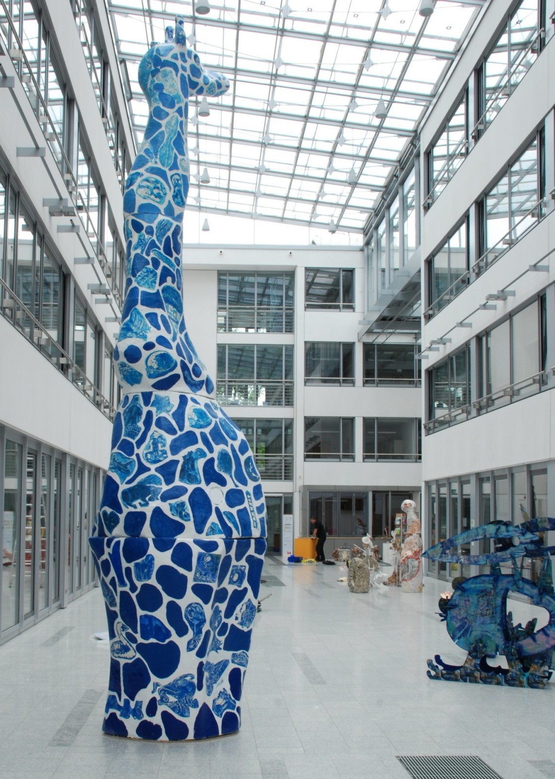 Zaraffa - die blaue Giraffe - EDITHA Pröbstle